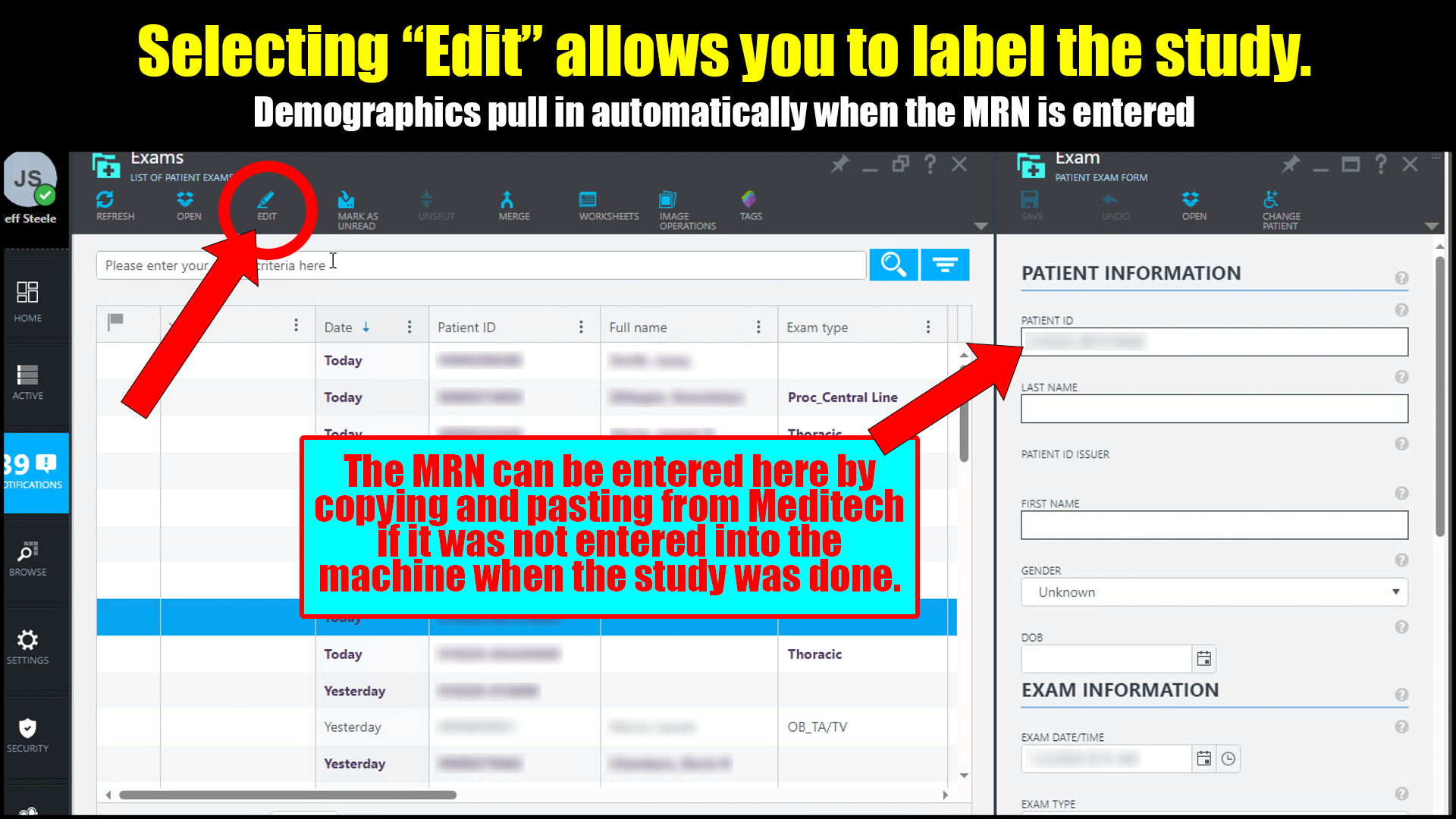 Finding, Labeling, and Submitting | Searcy EM